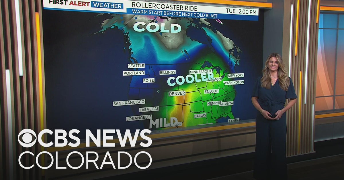 Near record highs for Denver on Monday before rain, snow and cold sweep ...