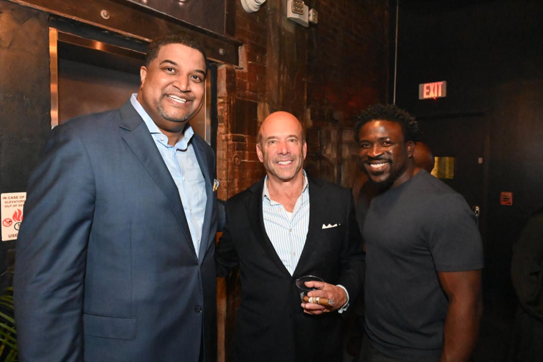 Smokin' Silverbacks Cigar Lounge opening party in Philadelphia