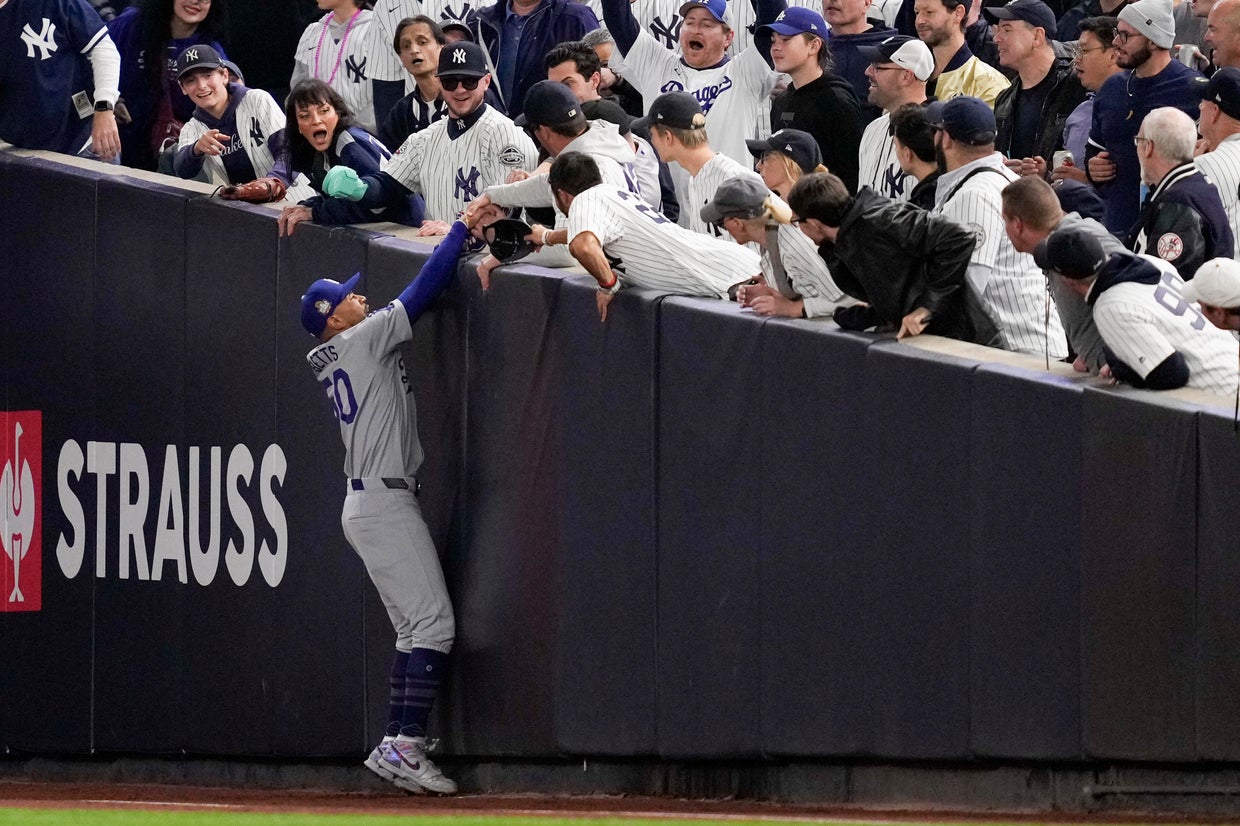 Yankees say fans thrown out for interference will not be allowed back for World Series Game 5 ...