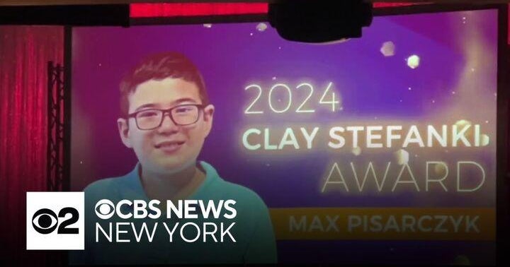 Shining red carpet carpet moment for 11-year-old Manhattan boy - CBS ...