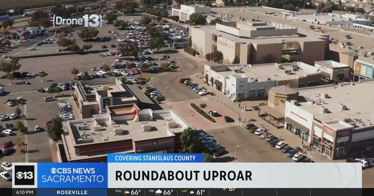 City of Modesto plan to implement roundabouts near Vintage Faire Mall ...