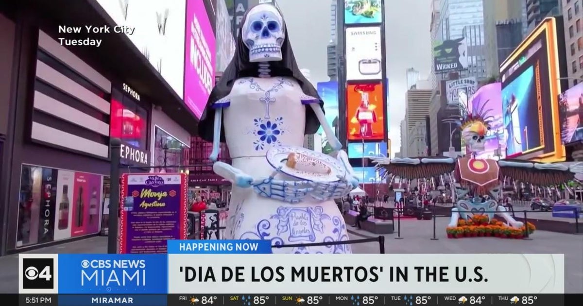 Dia de los Muertos festivities grow across U.S. - CBS Miami