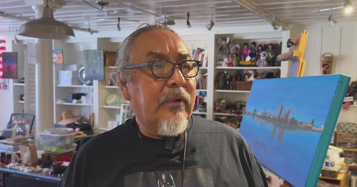 Native American artist celebrates Apache heritage and Oakland in his ...