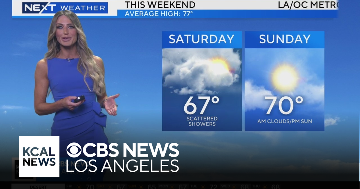 Dani Ruberti's 6 p.m. forecast | NEXT Weather - CBS Los Angeles