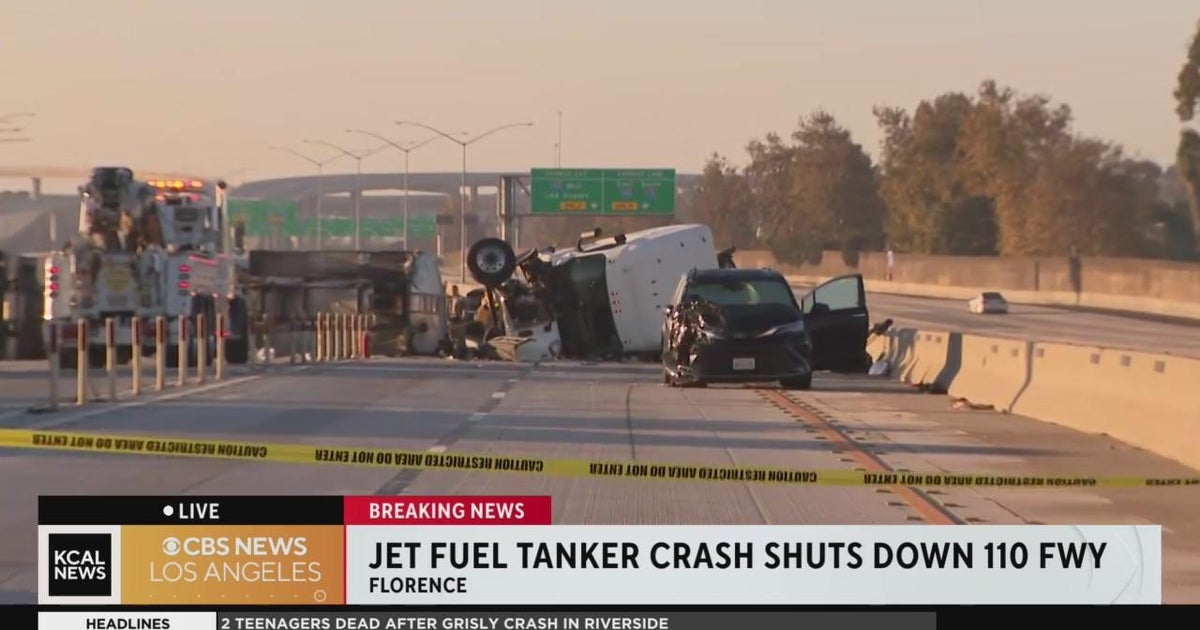 Deadly crash involving tanker carrying jet fuel keeps northbound lanes ...