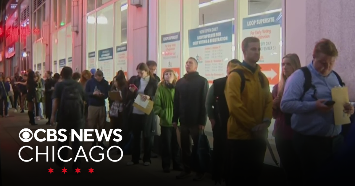 Voting underway on Election Day in Chicago - CBS Chicago