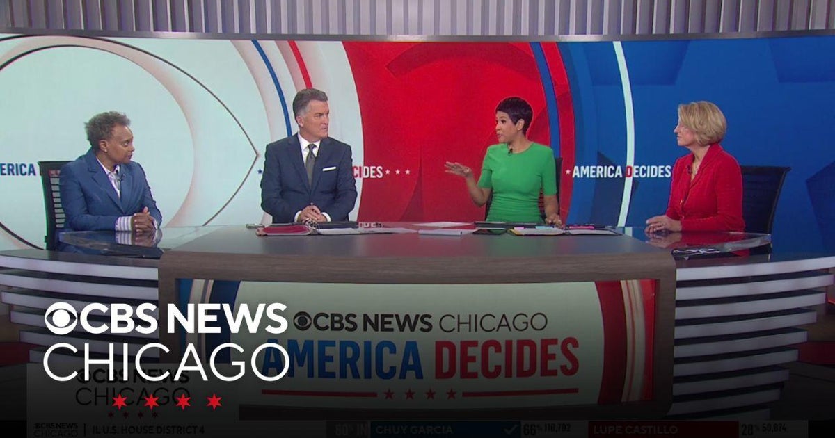 Breaking down election returns in a close 2024 race - CBS Chicago