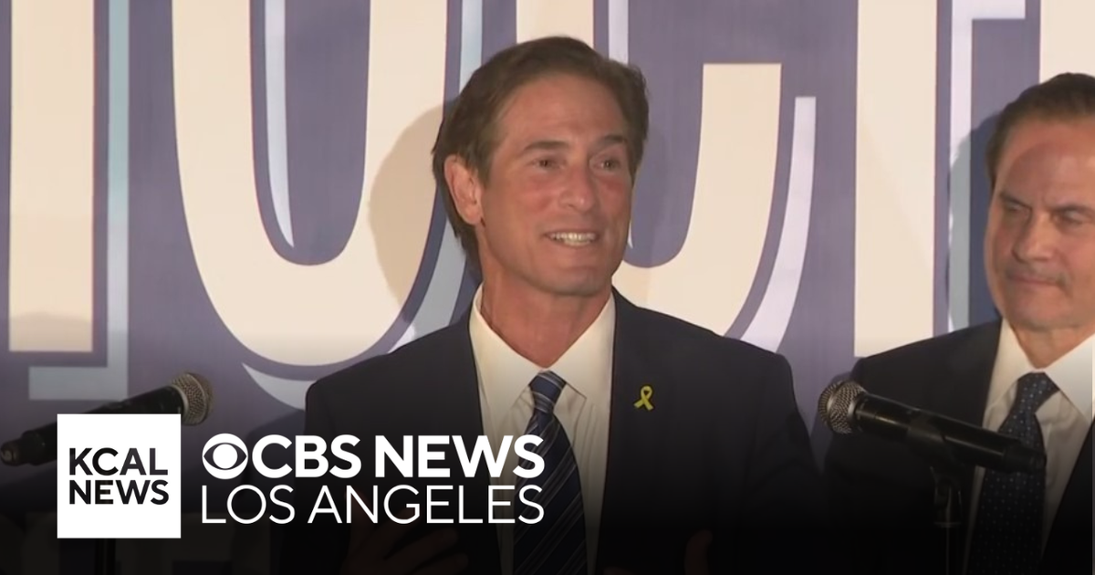Nathan Hochman speaks following early election results for LA County ...
