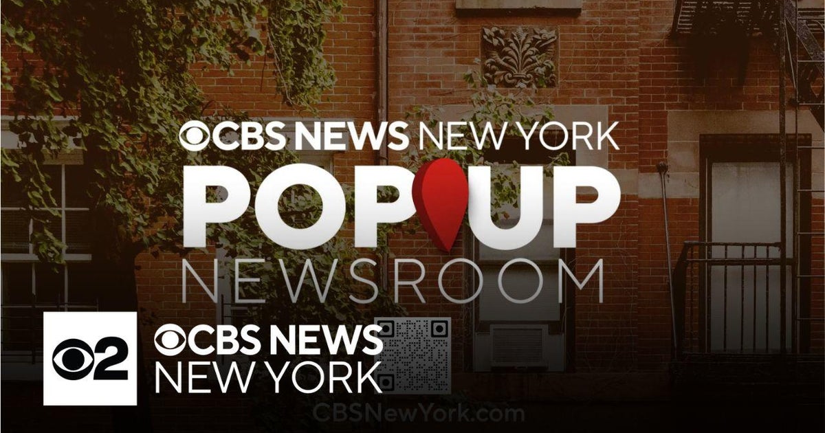CBS News New York's Pop-Up Newsroom - CBS New York