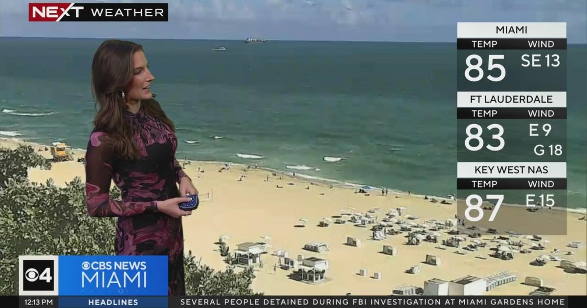 South Florida Weather for Friday 11/8/2024 12PM - CBS Miami