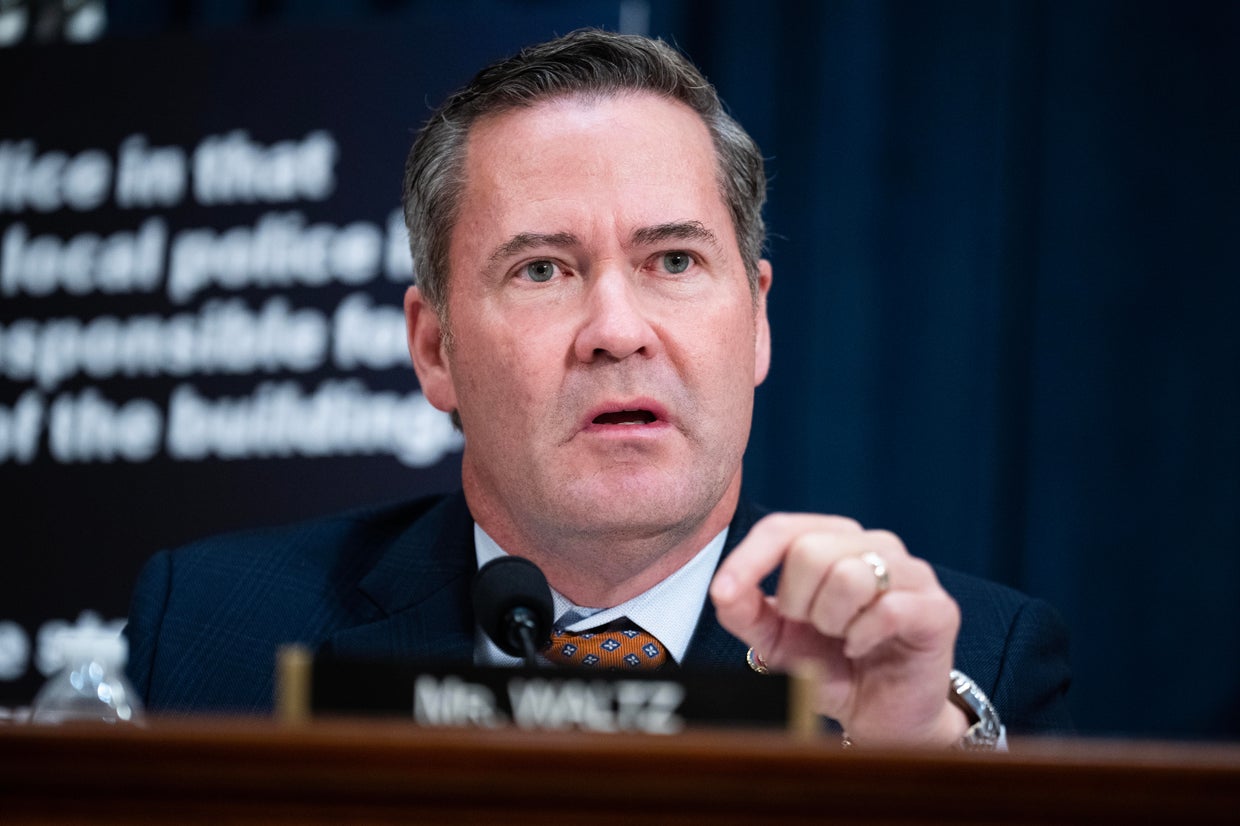 Trump picks Florida Rep. Mike Waltz as national security adviser - CBS News