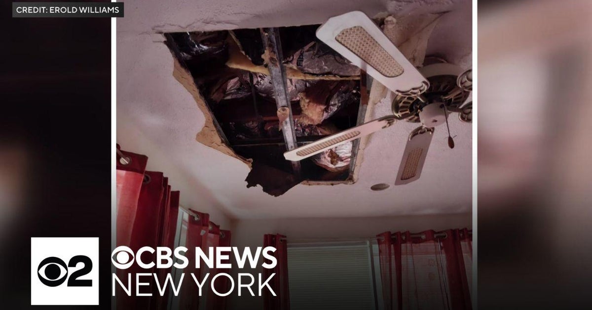 NYC homeowner says ceiling collapsed months after solar panel ...