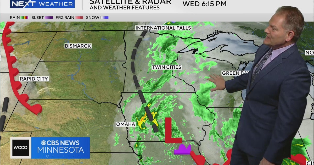 NEXT Weather: 6 p.m. forecast from Nov. 13, 2024 - CBS Minnesota