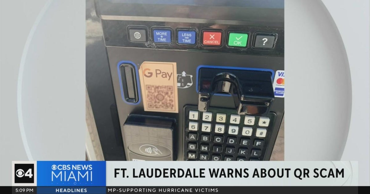 Scam alert: Fort Lauderdale warns about fake QR code stickers at city's ...