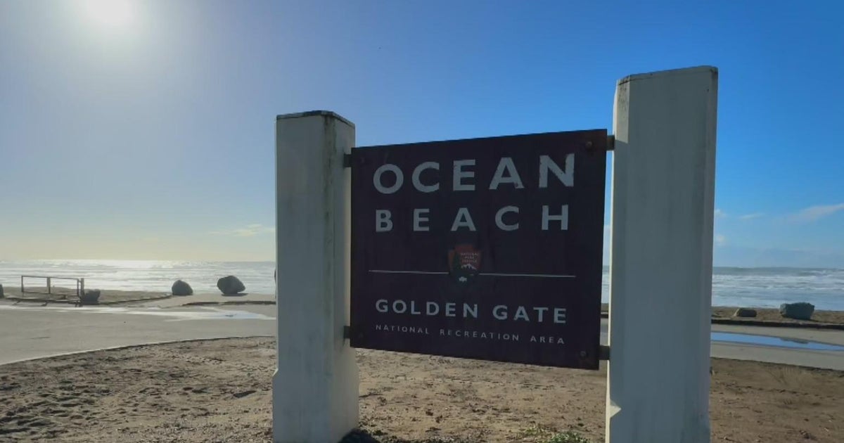 Coastal Commission backs construction of seawall along part of San Francisco's Ocean Beach - CBS ...