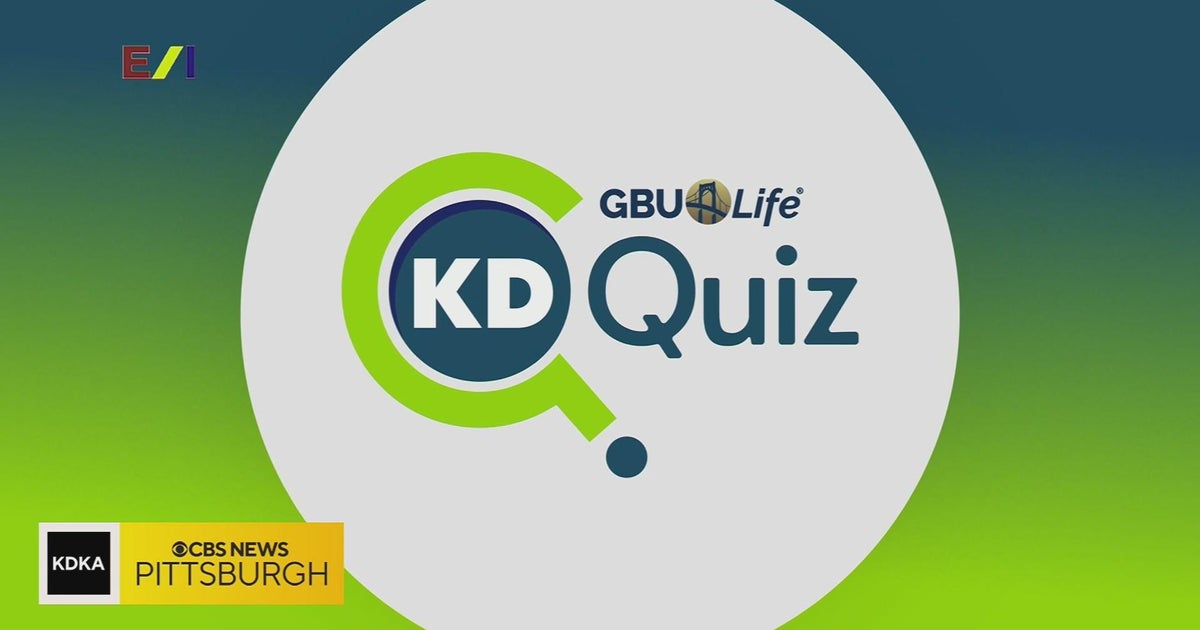 Kd Quiz Part 2 11 16 Cbs Pittsburgh