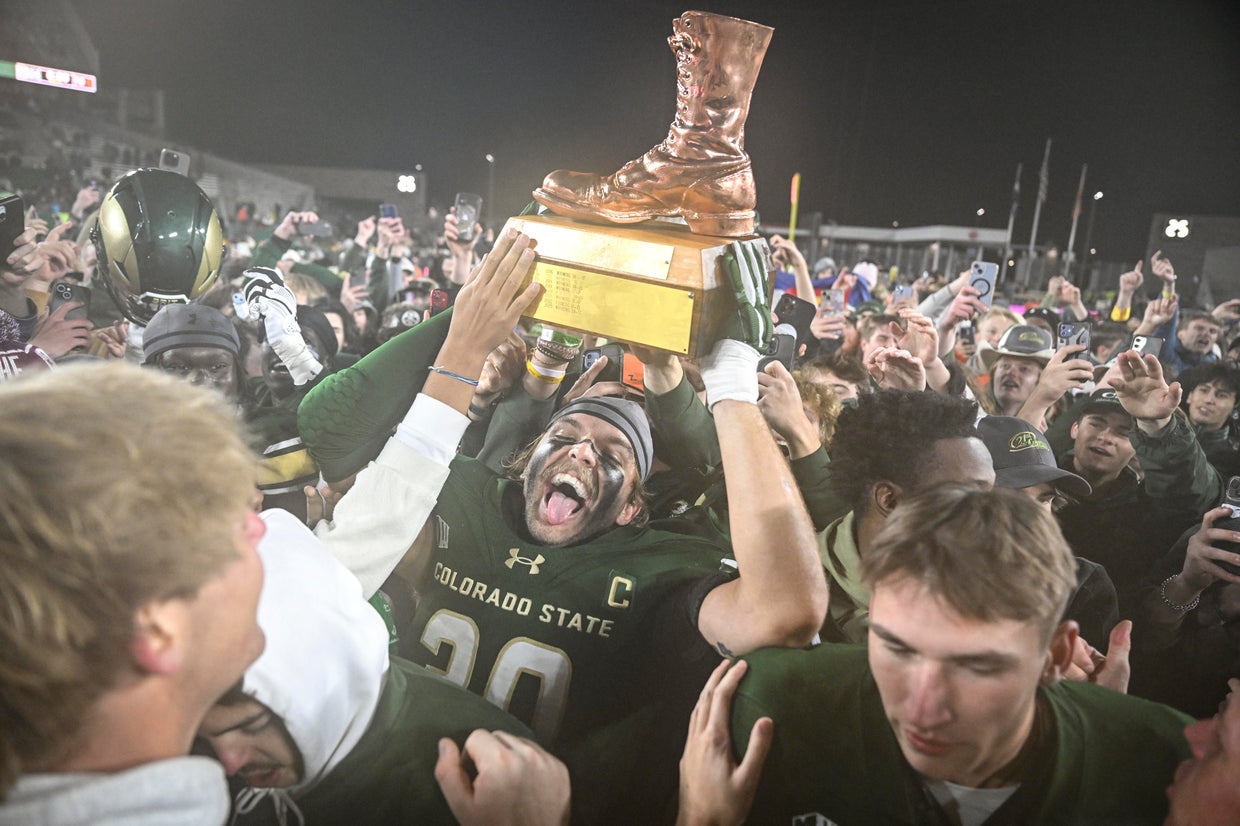 Colorado State Rams defeat Wyoming, claim the legendary Bronze Boot ...