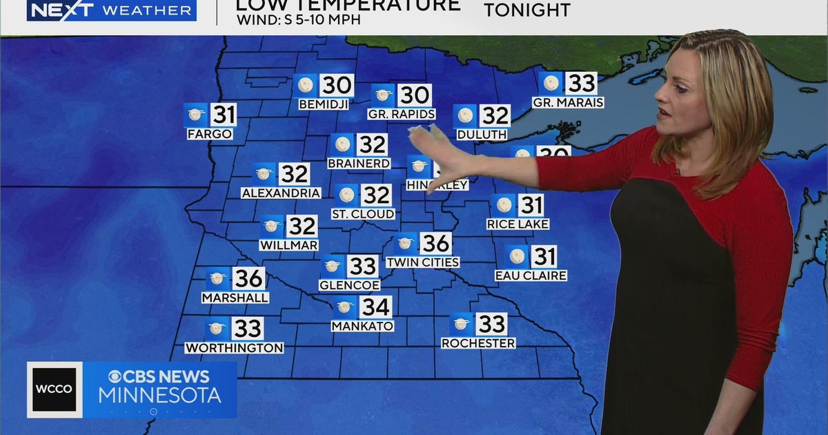 NEXT Weather: 10 p.m. forecast from Nov. 17, 2024 - CBS Minnesota