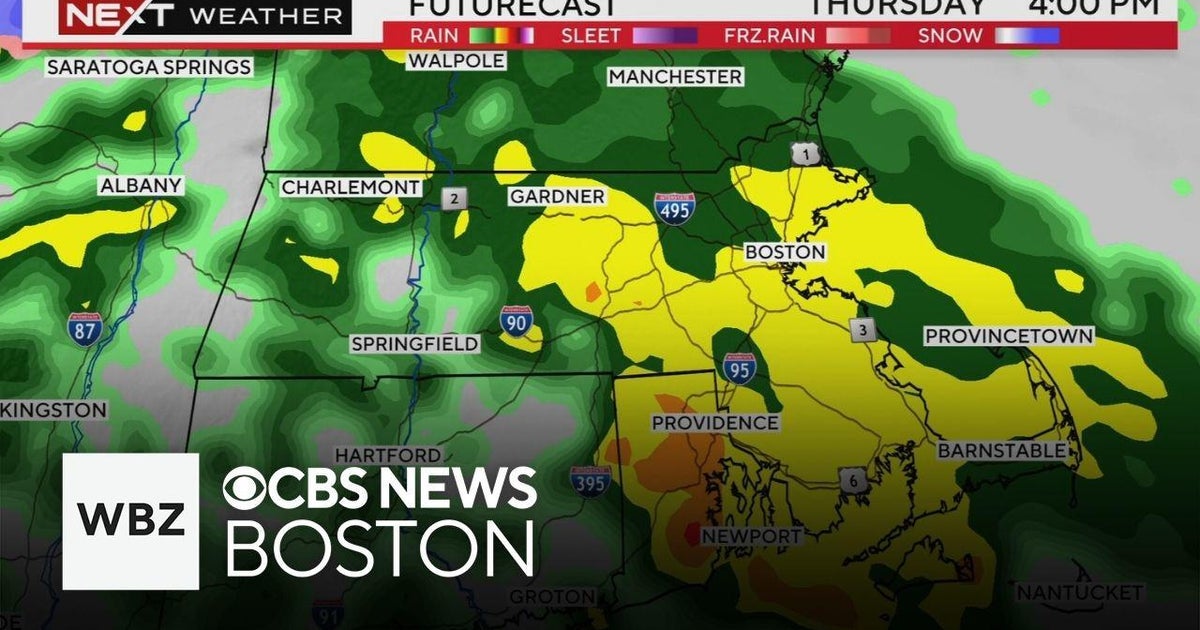 Rain storm finally in the forecast for Massachusetts - CBS Boston