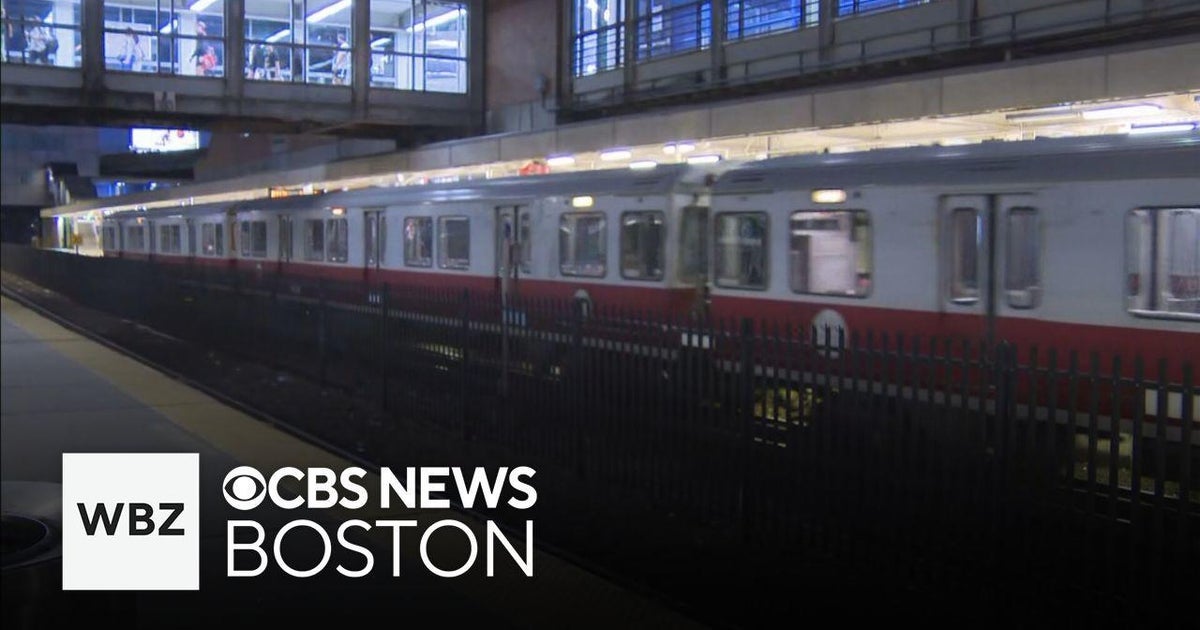 MBTA confirms slow zones are coming to an end on the Red Line - CBS Boston