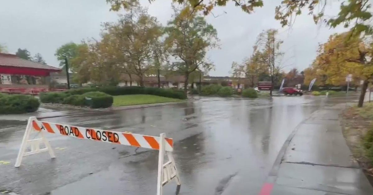 Santa Rosa experiencing localized flooding, power outages - CBS San ...