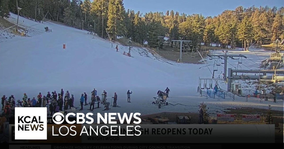 Mountain High Resort opens for 2024/ 25 ski season - CBS Los Angeles