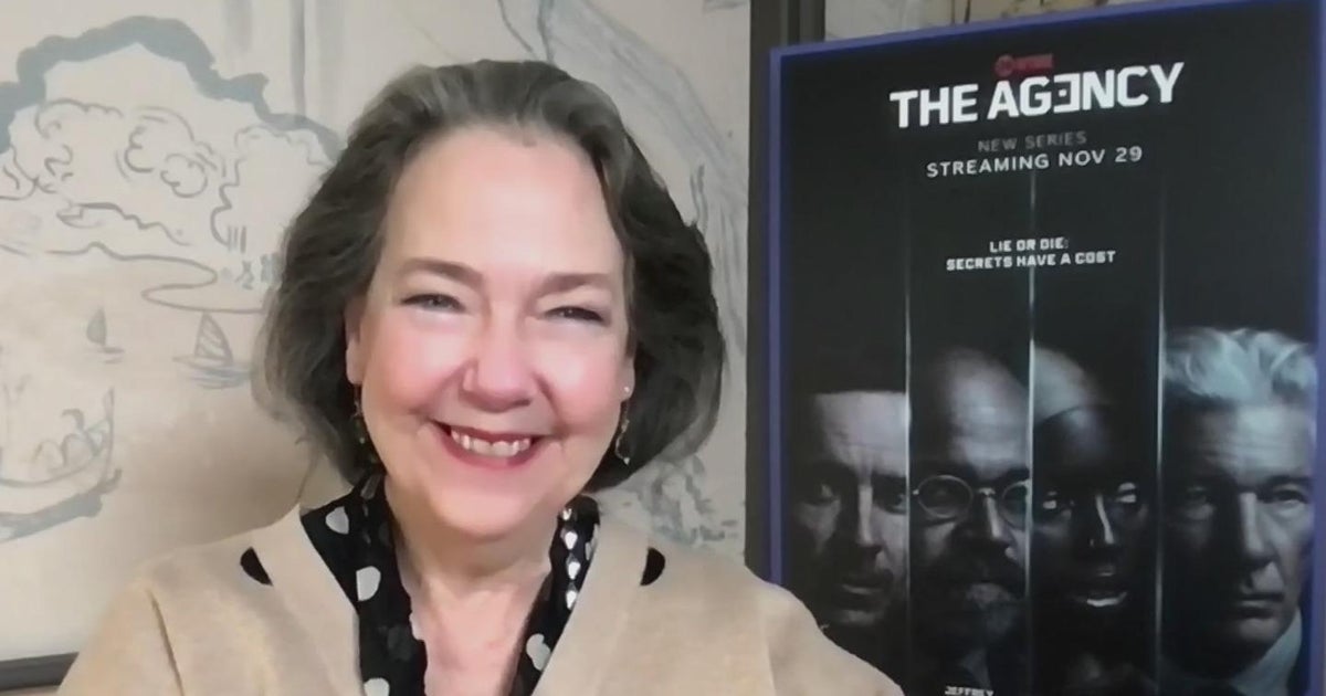 Actress Harriett Sansom Harris talks new thriller series "The Agency ...