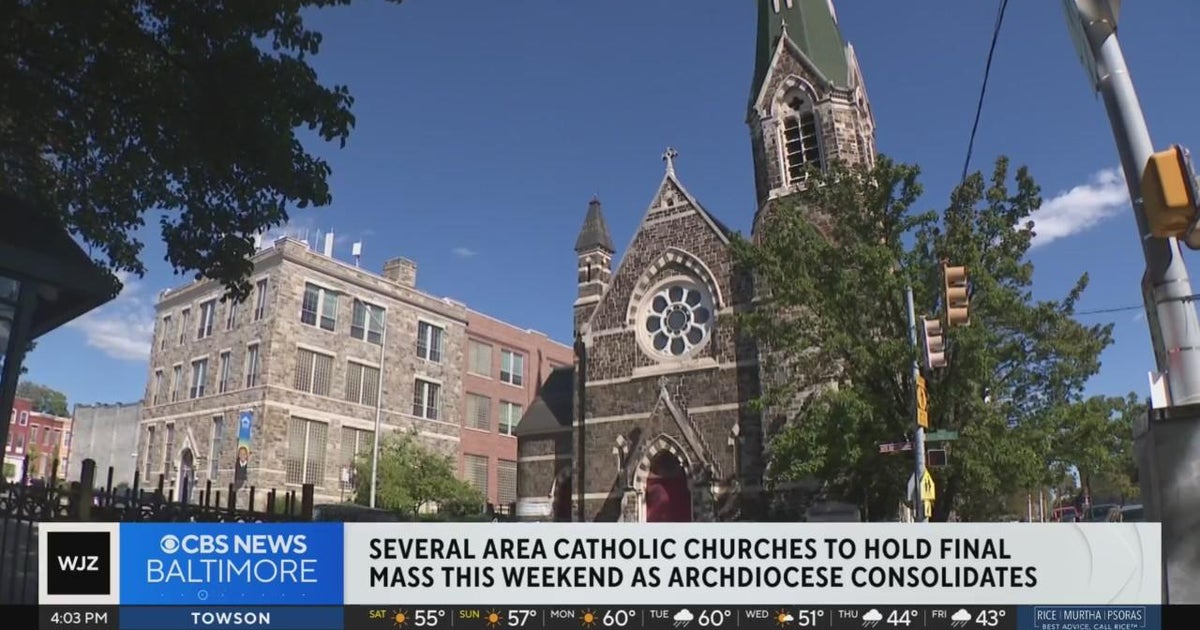 Several Baltimore Catholic churches hold final Mass this weekend as ...