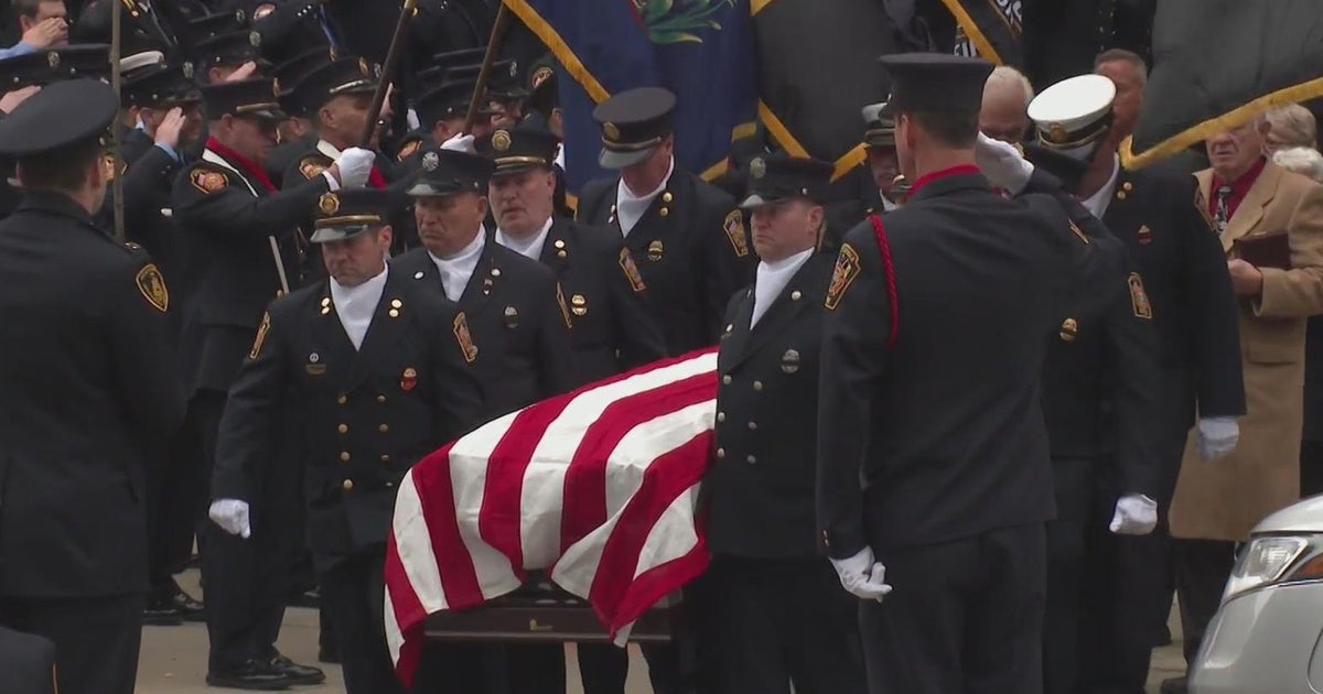 Fallen Pittsburgh Fire Battalion Chief John Walsh laid to rest - CBS ...