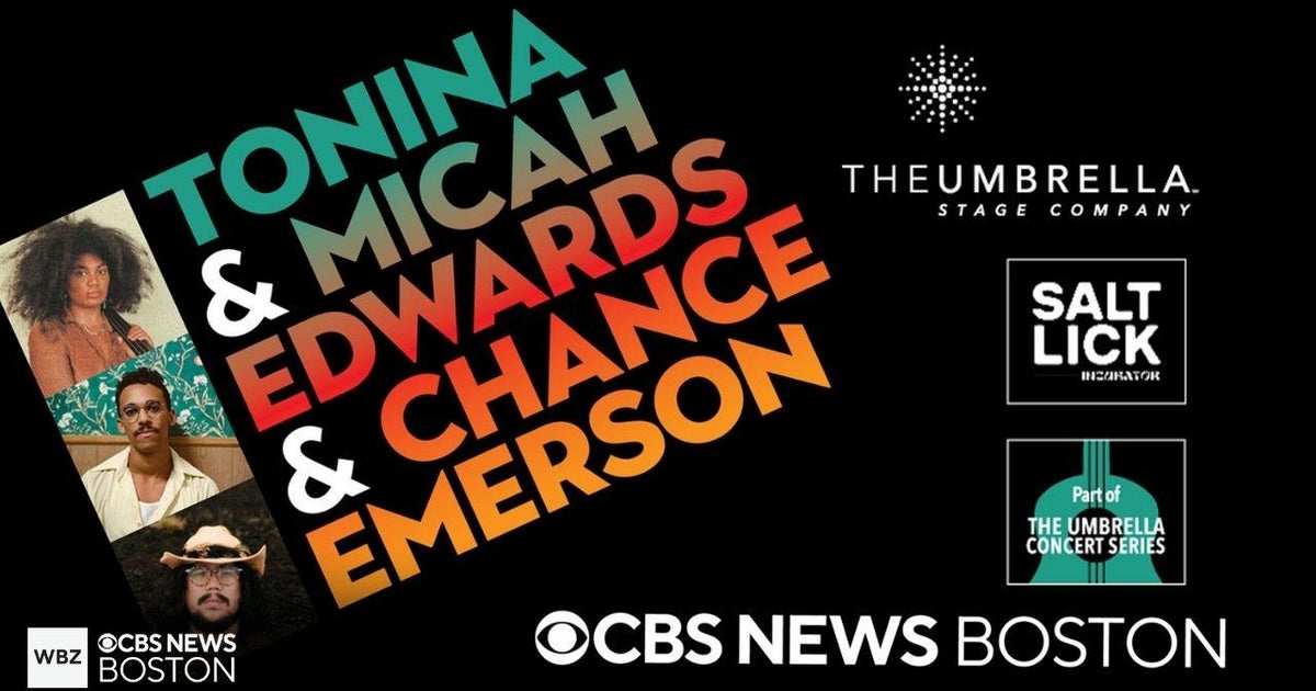 Umbrella Concert Series: Tonina, Micah Edwards and Chance Emerson - CBS Boston
