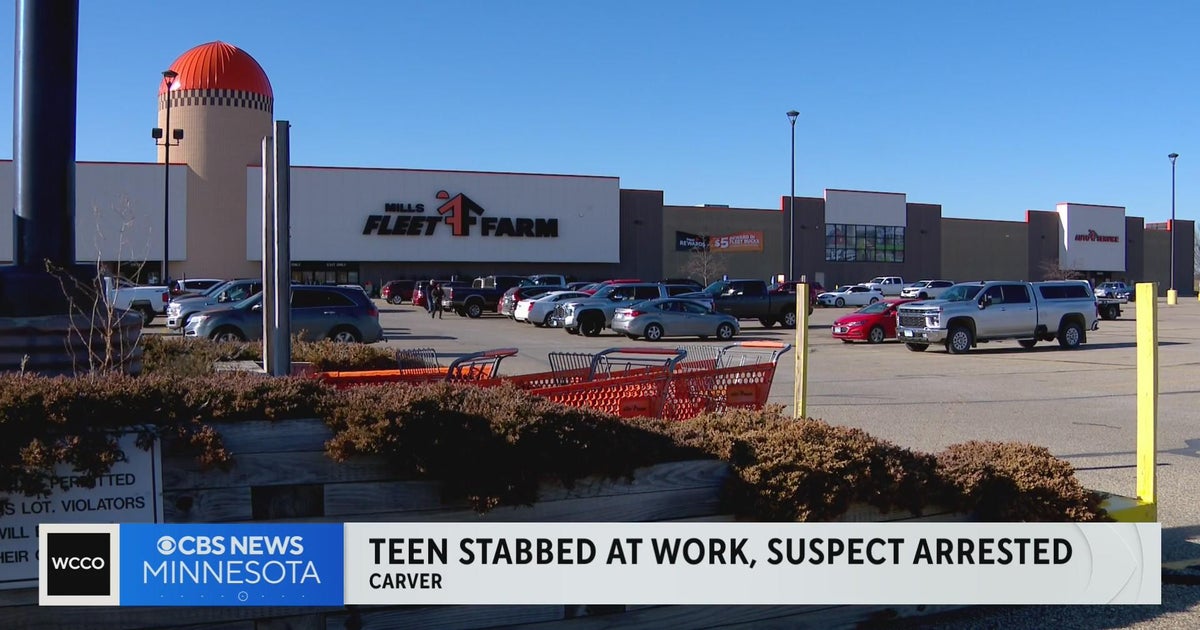 Teen stabbed at Fleet Farm in Carver - CBS Minnesota