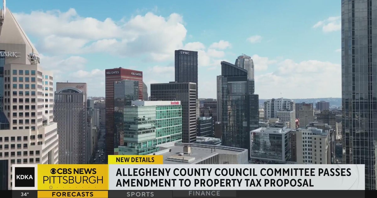 Allegheny County Council passes property tax proposal amendment - CBS ...