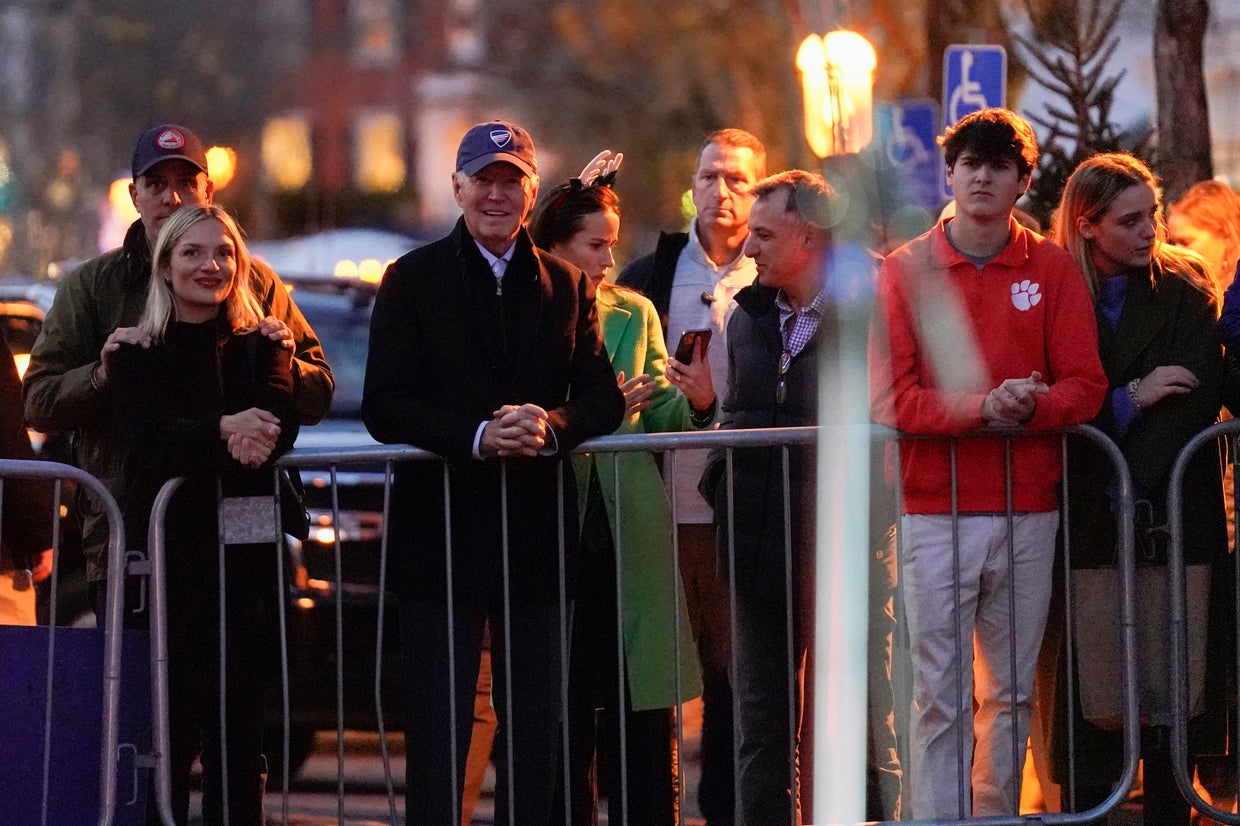 Bidens spending last Thanksgiving as president on Nantucket, a family ...