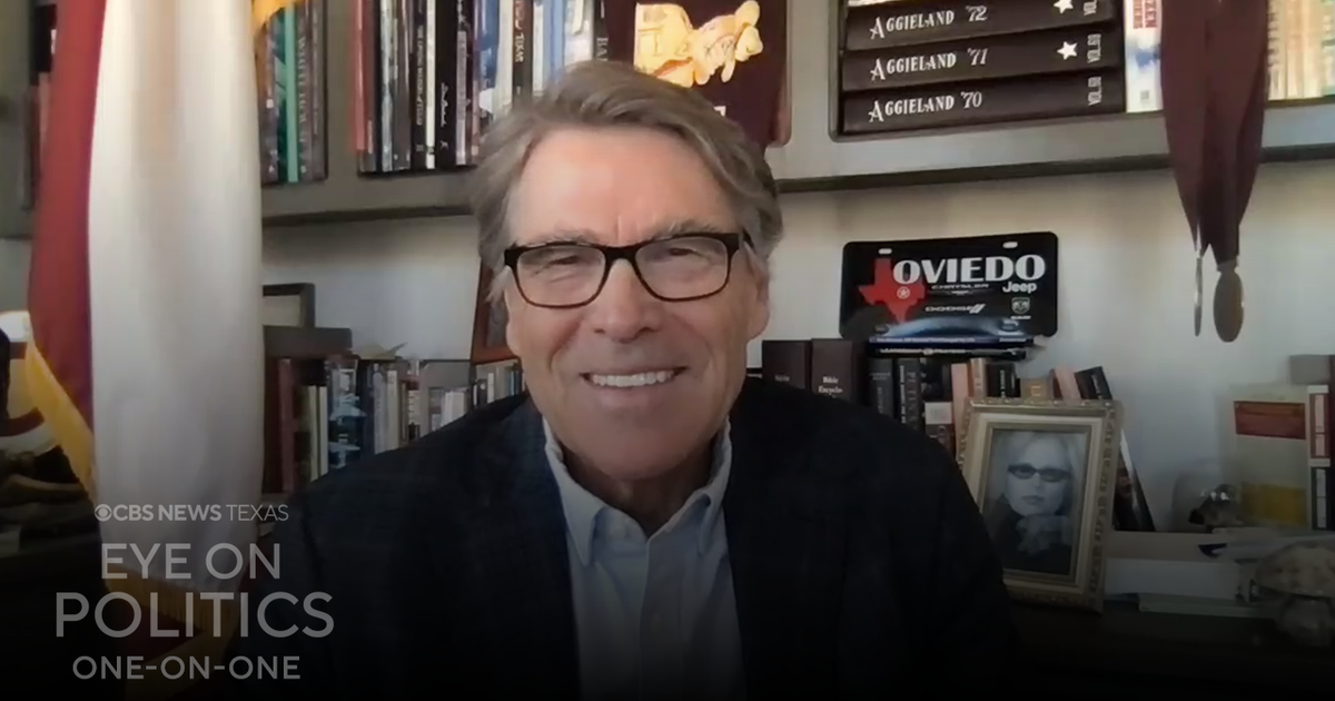 Former Texas Governor Perry discusses the Texas House Speaker's race ...