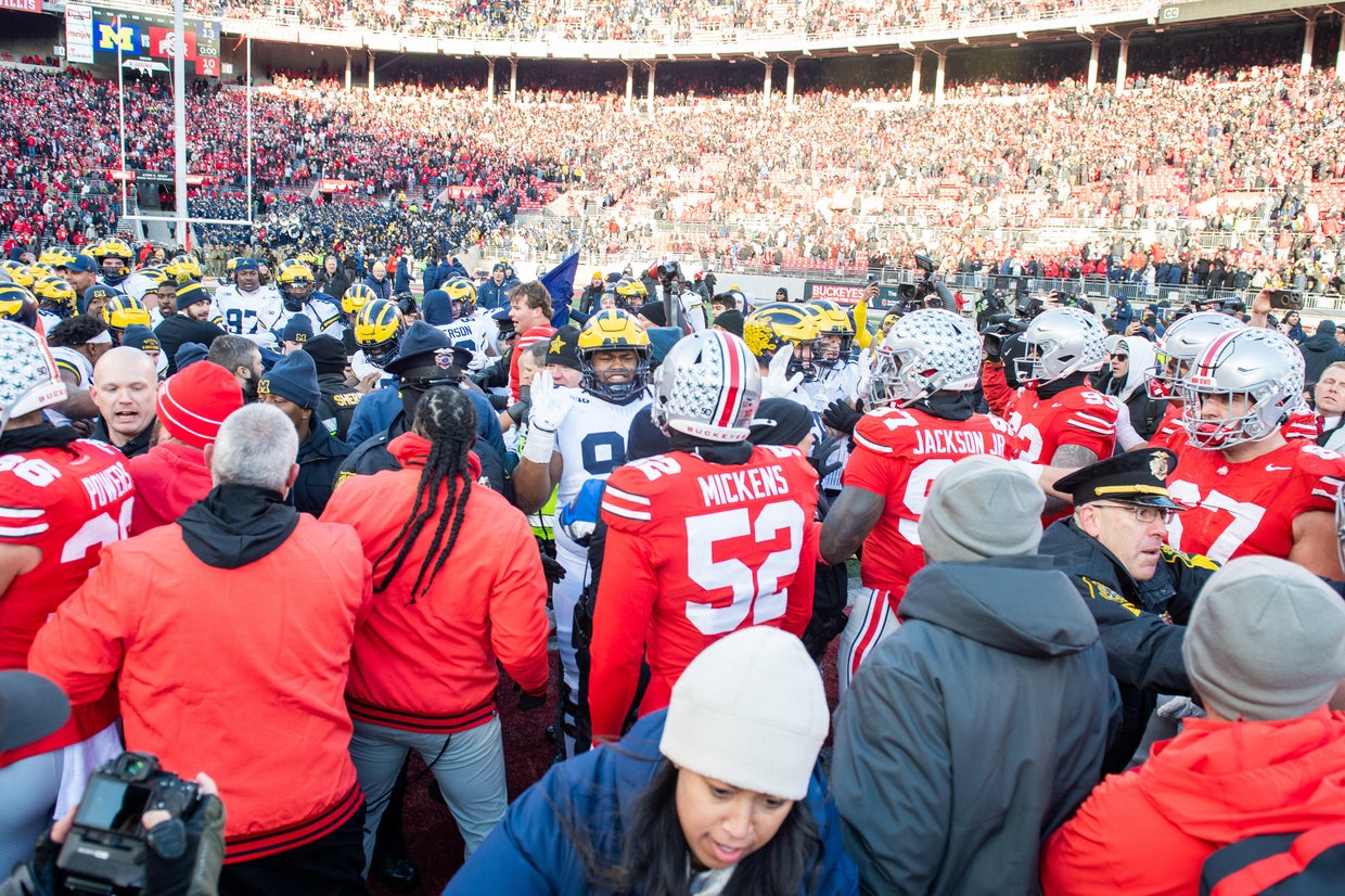 Michigan Wolverines upset No. 2 Ohio State Buckeyes - CBS Detroit