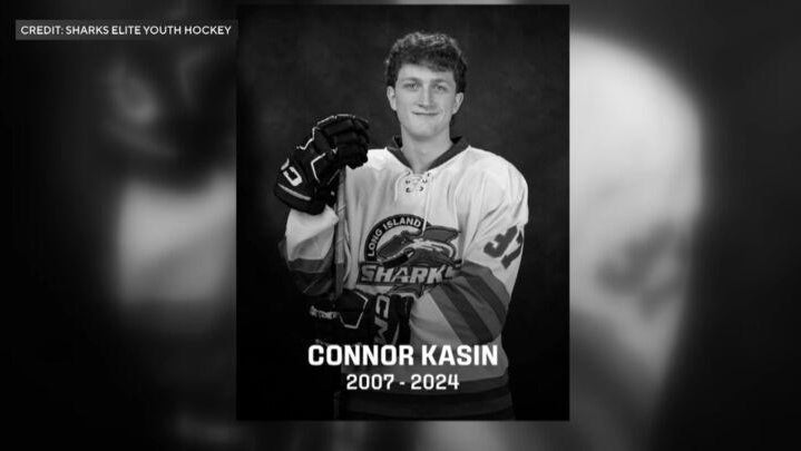 Family of Connor Kasin, who died during a hockey game on Saturday ...