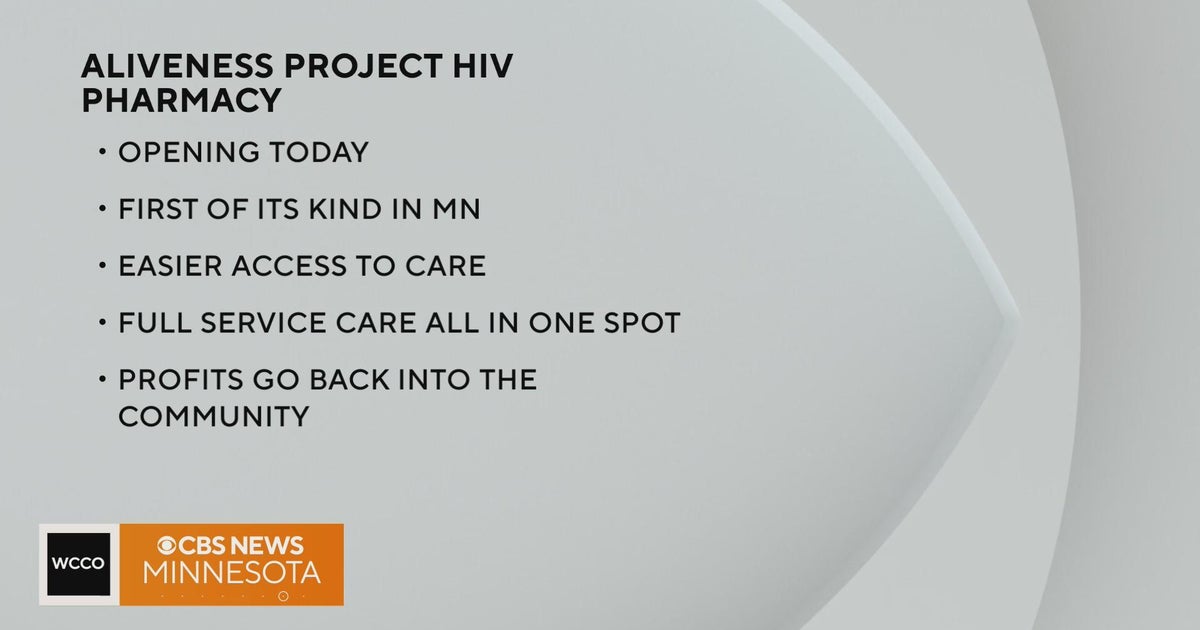 New Minneapolis pharmacy focuses on care for people with AIDS - CBS ...