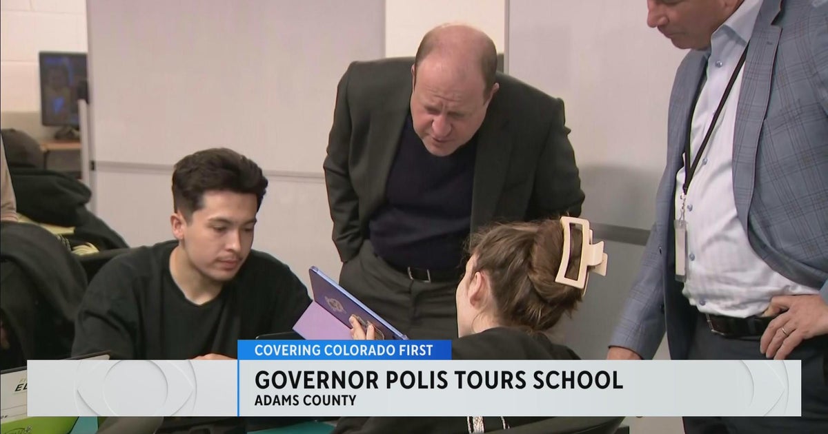 Gov. Jared Polis tours innovation center serving Adams 12 Five Star ...
