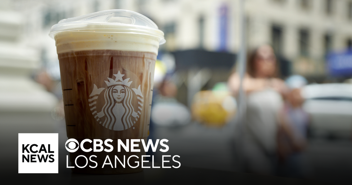 Where does your plastic Starbucks cup end up when it's recycled? | KCAL ...