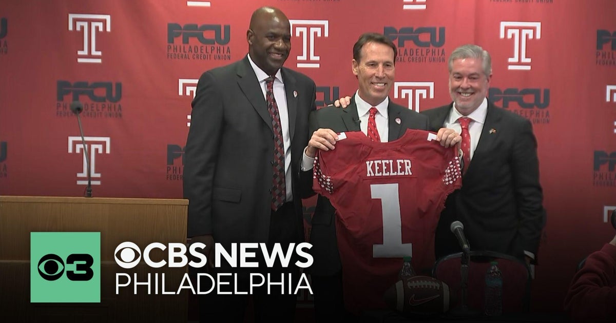 Temple University football introduces new head coach K.C. Keeler | Full ...
