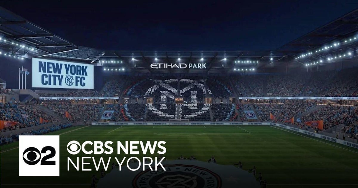 Groundbreaking held for new NYCFC stadium in Queens - CBS New York