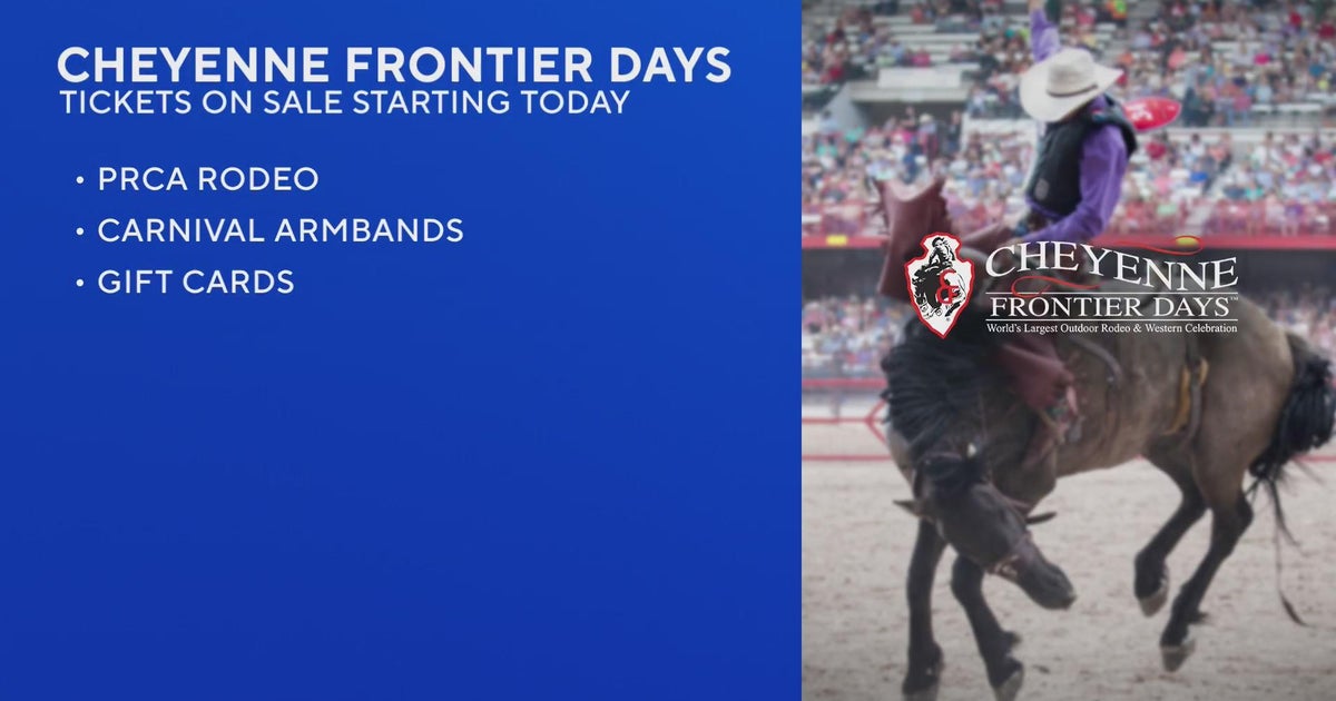 Cheyenne Frontier Days rodeo and carnival tickets now on sale - CBS ...