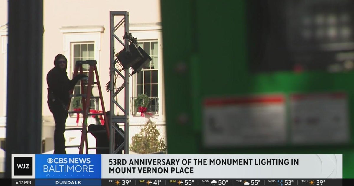 Baltimore's Washington Monument lighting brings holiday cheer - CBS ...