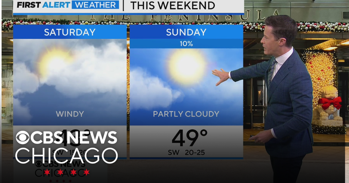 Highs in the 40s and 50s this weekend - CBS Chicago