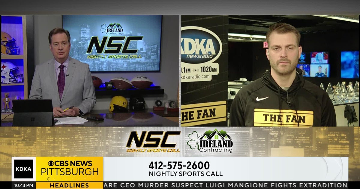 Ireland Contracting Nightly Sports Call: Dec 10, 2024 - CBS Pittsburgh