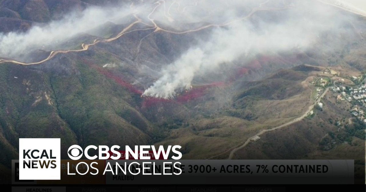 Wednesday morning Franklin Fire updates - CBS Los Angeles