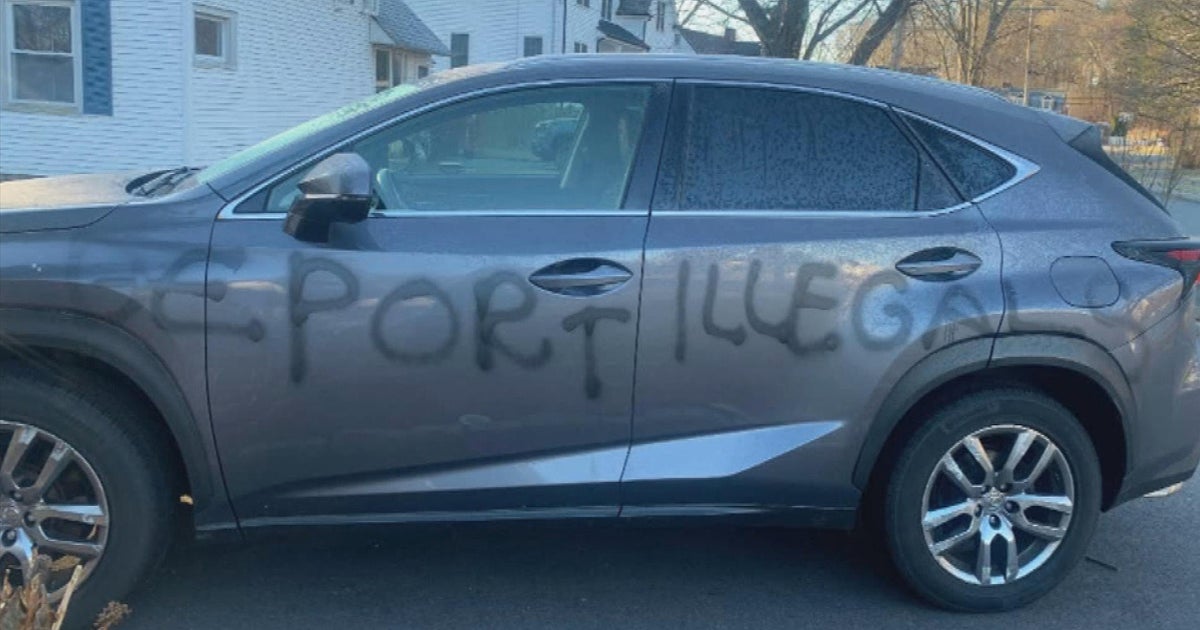 Natick select board chair's car vandalized amid immigration policy ...