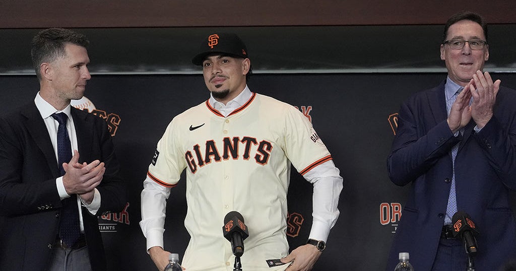 Willy Adames introduced by Giants, seeks to play every day after ...