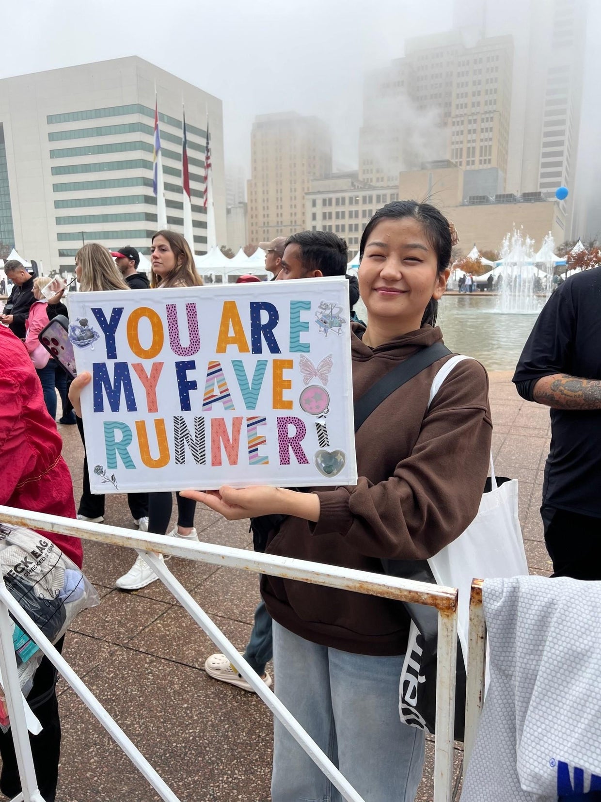 BMW Marathon photo gallery: Fans cheer on runners with creative signs
