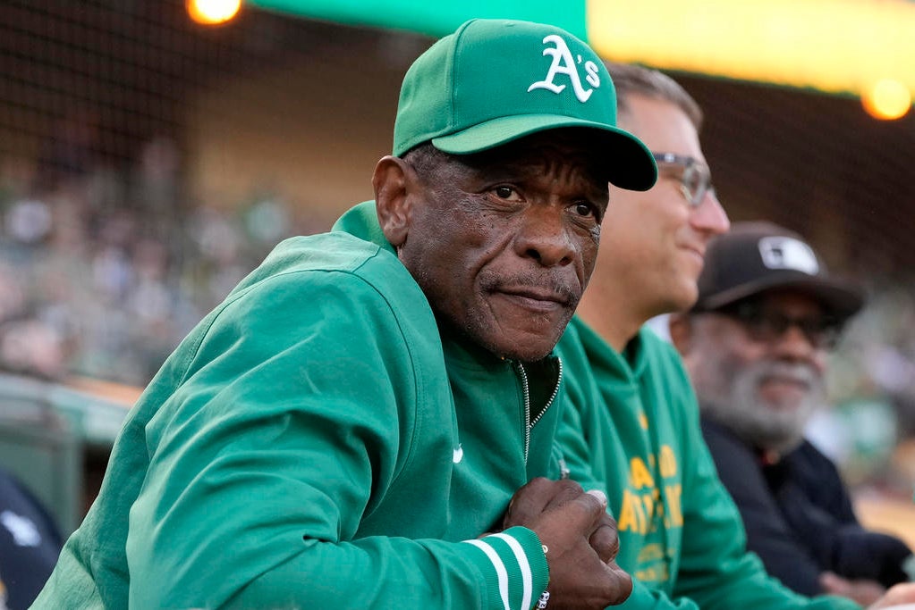 Rickey Henderson, MLB Hall of Famer and league's all-time stolen bases ...